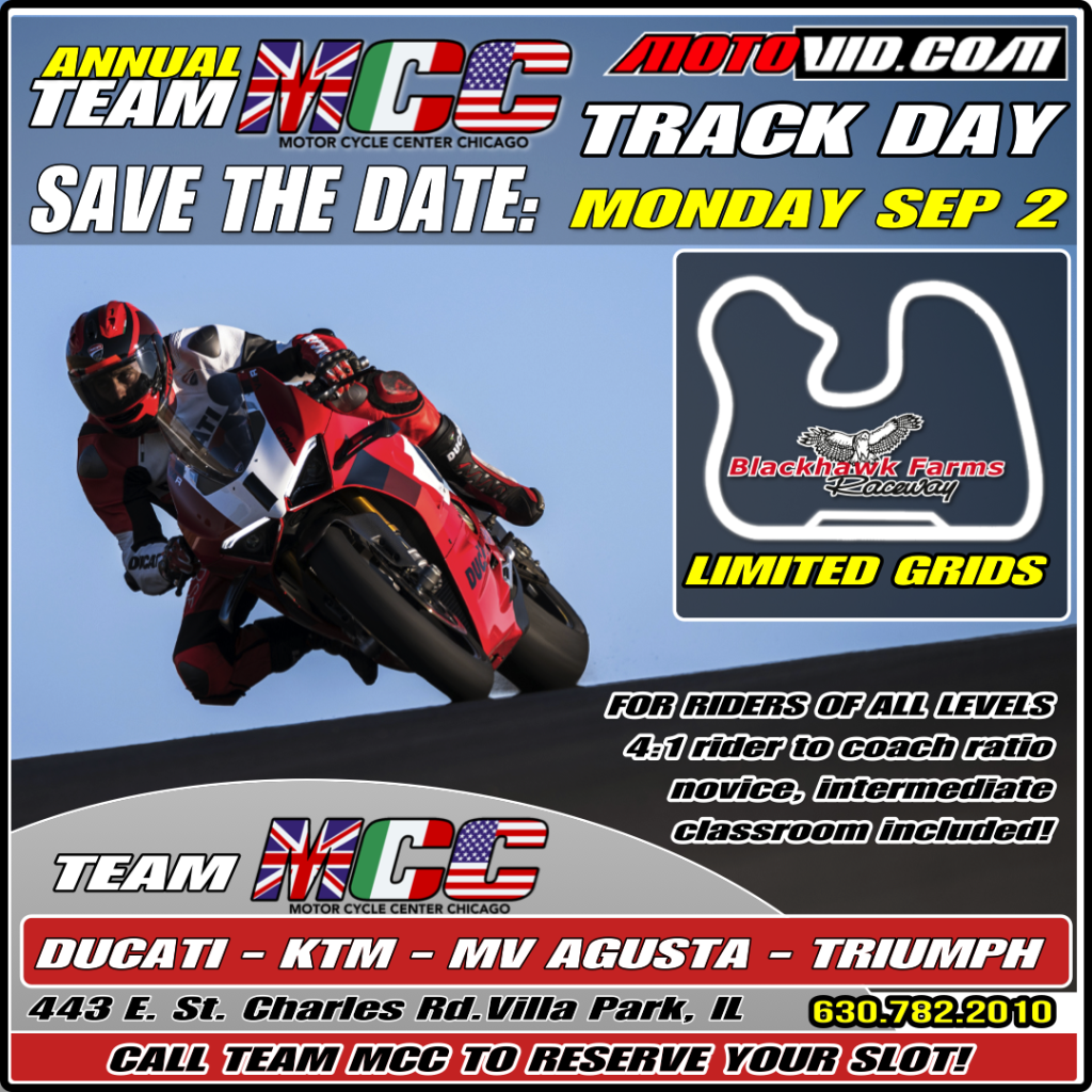 All Levels Track Days and Performance Riding Clinics