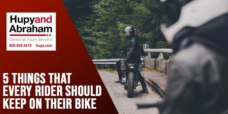 5 Things That Every Rider Should Keep on Their Bike