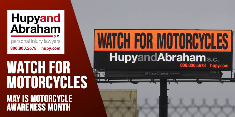 Watch for Motorcycles — May is Motorcycle Awareness Month
